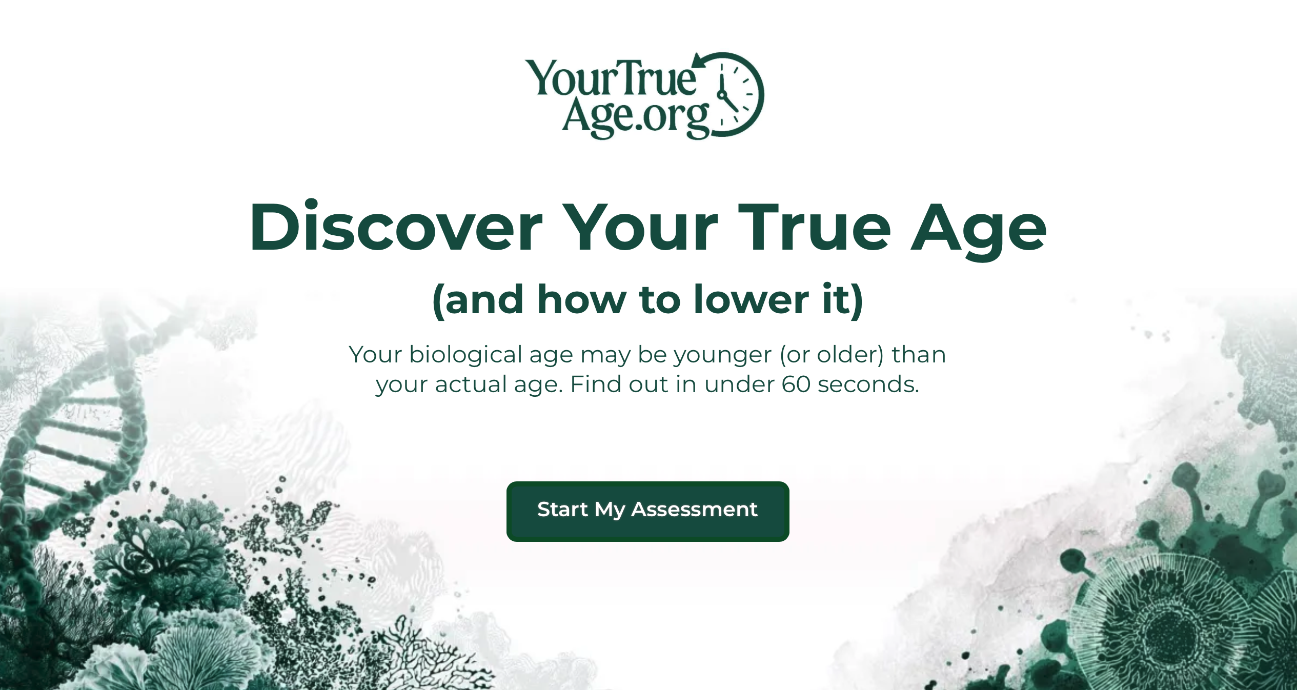 Your True Age | Longevity Assessment & Free Guidance