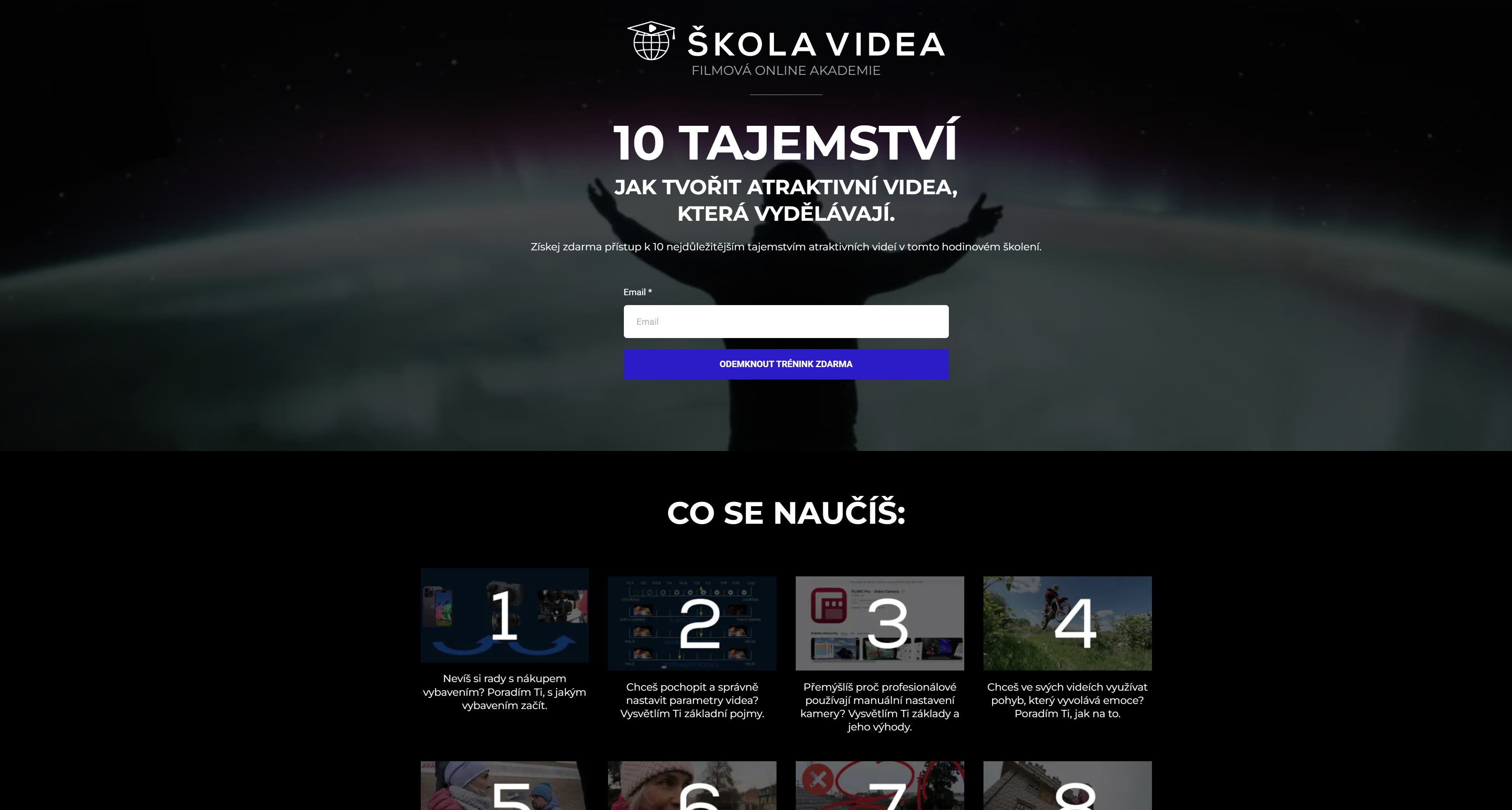 ŠKOLA VIDEA - 10 tajemství atraktivních videí
