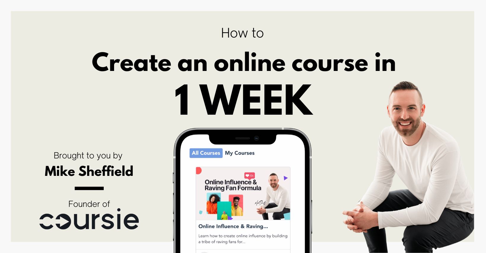 Create a course in a week challenge - COURSIE