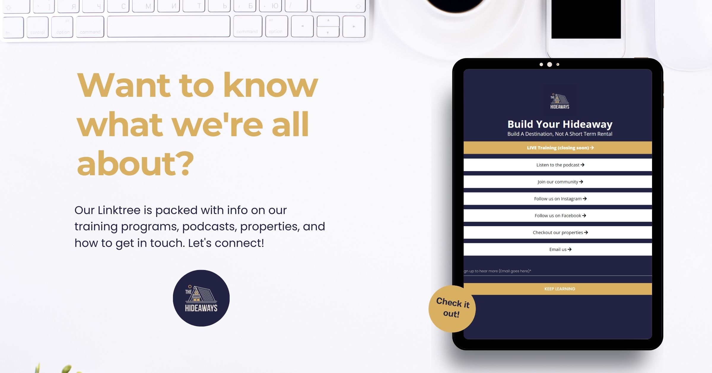 Linktree | Build Your Hideaway