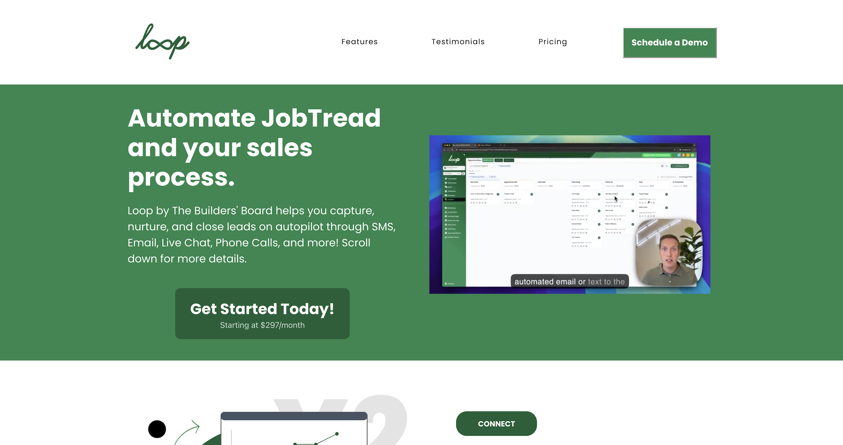 Loop CRM Builders' Board | Automate JobTread and your sales process.