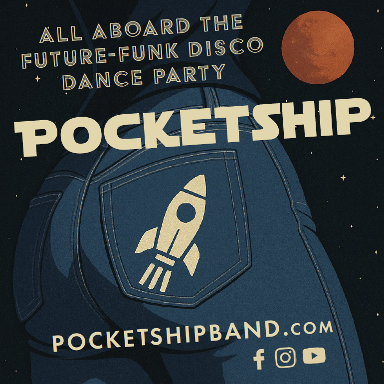 Pocketship 🚀 Future-Funk Disco Dance Party from Buffalo, NY