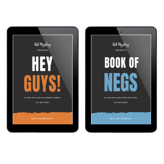 MYSTERY PUA — HEY GUYS + BOOK OF NEGS EBOOKS