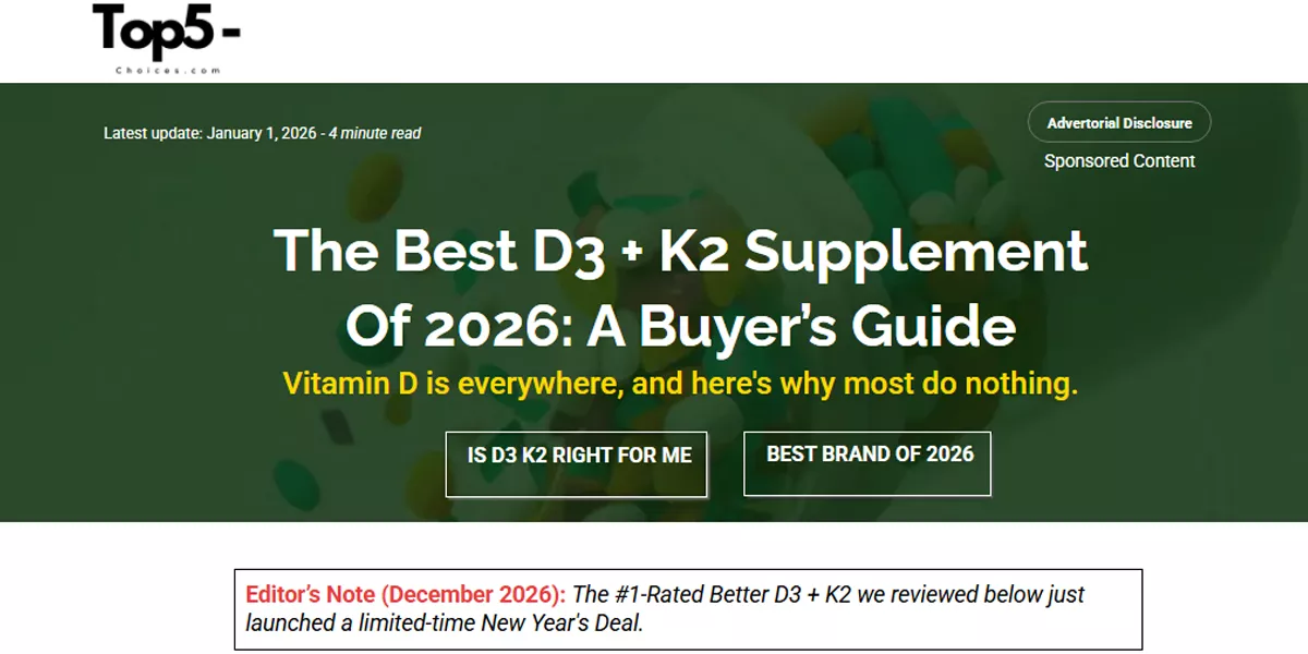 2026 Best vitamin D3 K2 supplements - top ranked vitamin D review