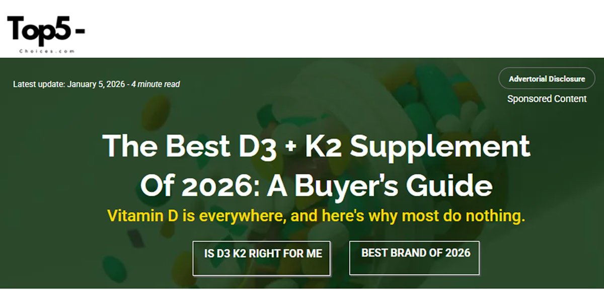 2026 Best vitamin D3 K2 supplements - top ranked vitamin D review