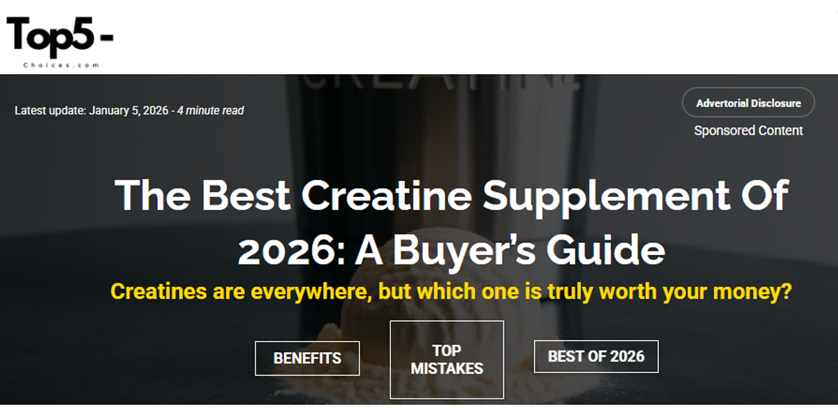 The Best Creatine Supplement Of 2026: A Buyer’s Guide