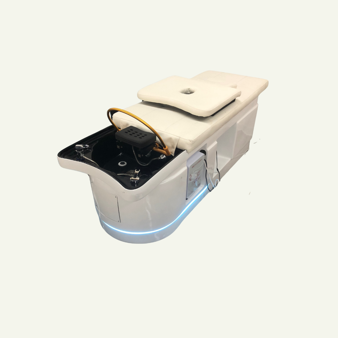 lit spa head avec plomberie intégrée et éclairage LED