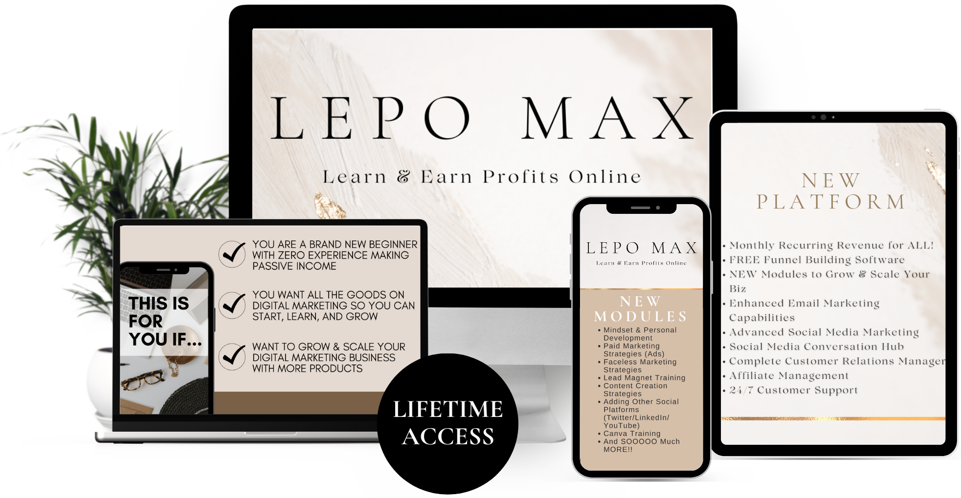 LEPO (Learn and Earn Profits Online Max
