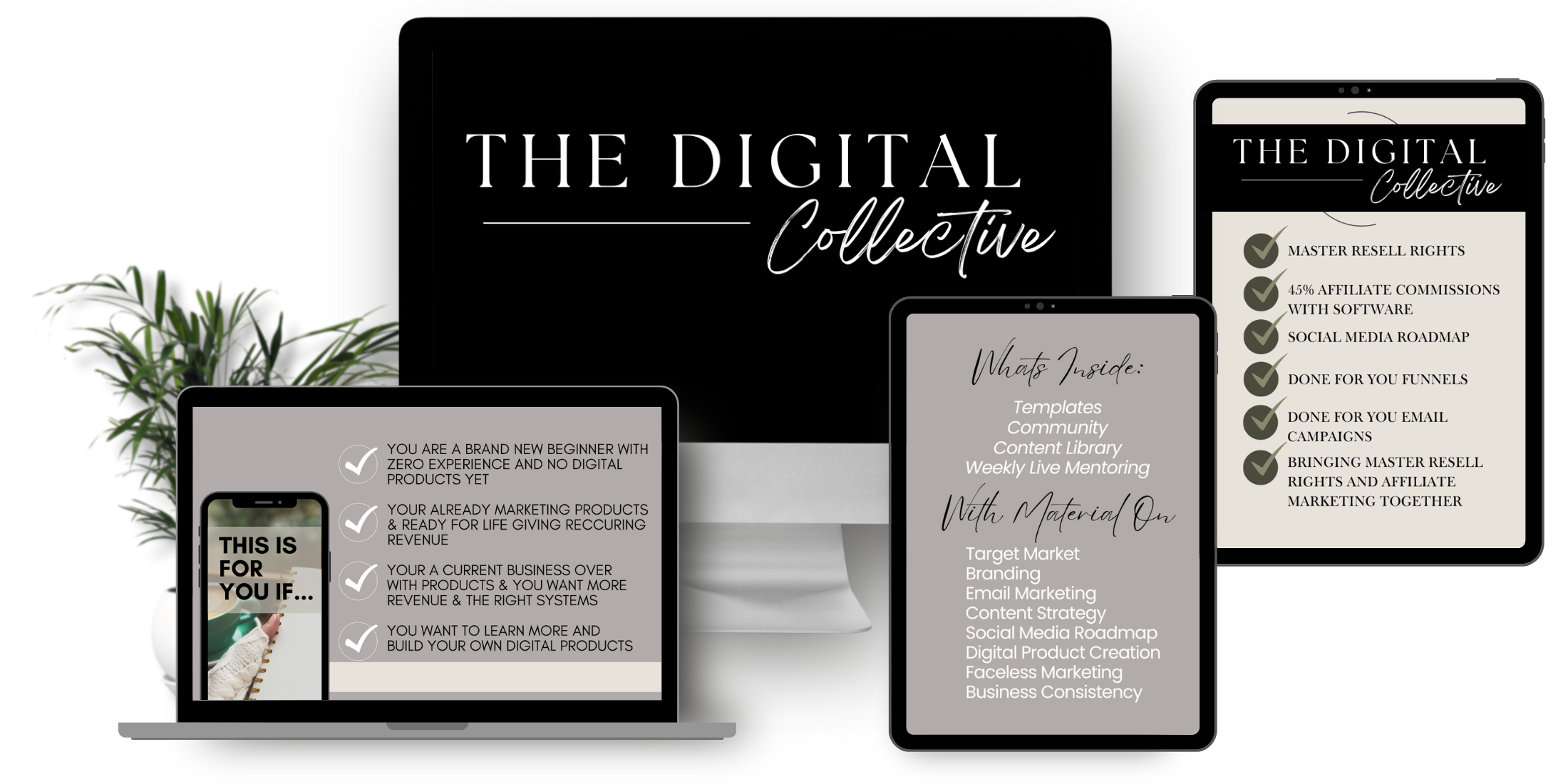 The Digital Collective Master Resell Rights Course