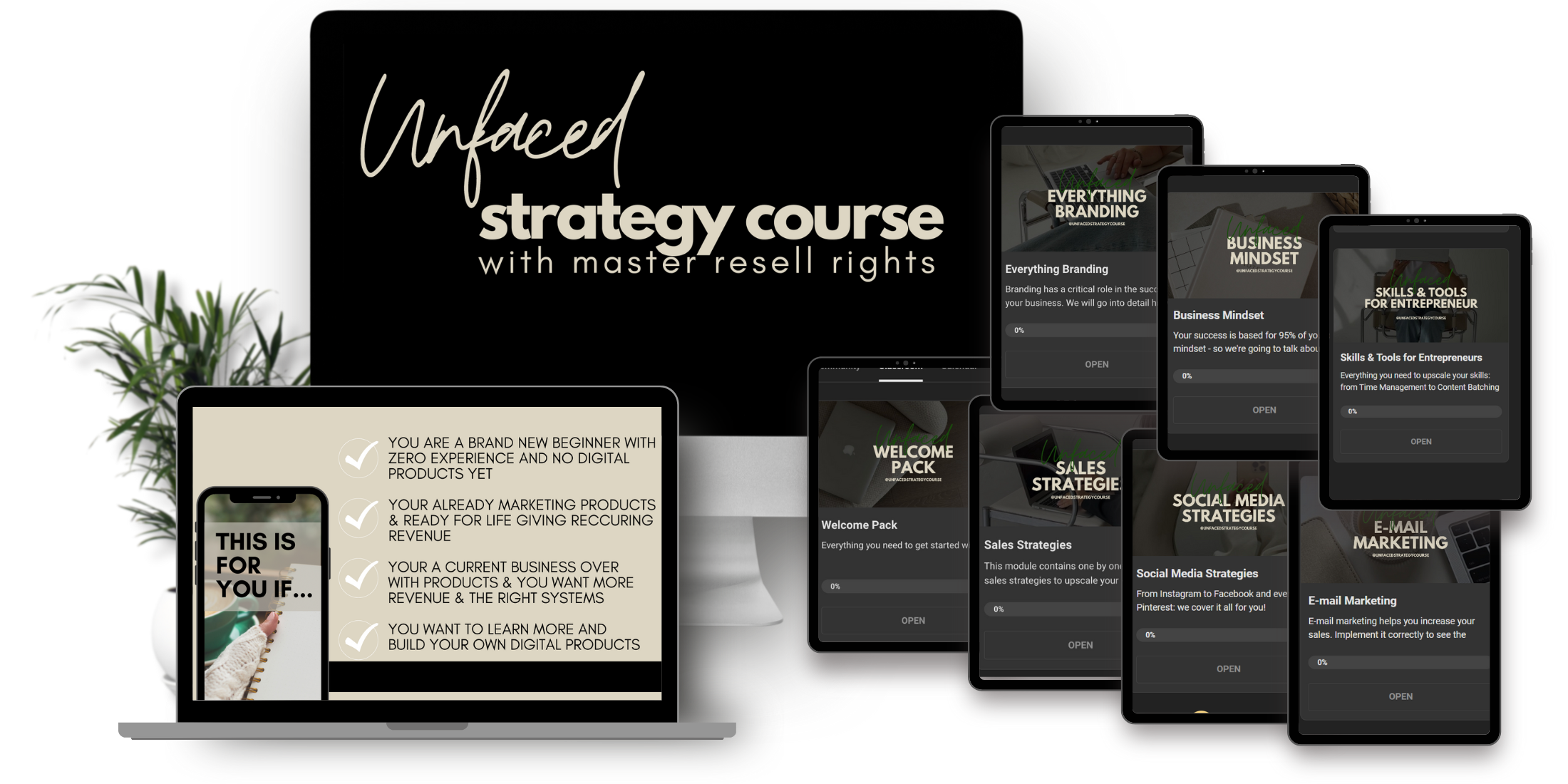 Unfaced Strategy Course with MRR