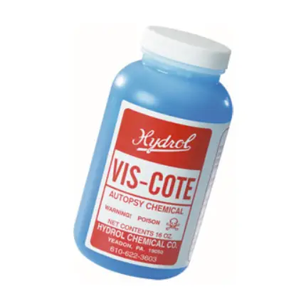 COMPOUNDS:VIS-COTE AUTOPSY CHEMICAL