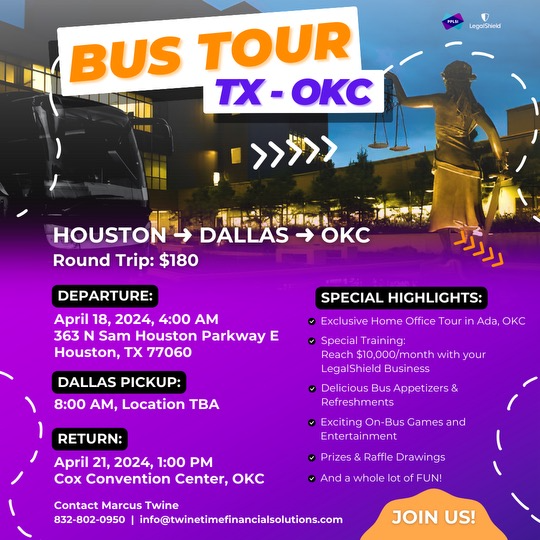 Bus Tour Ticket