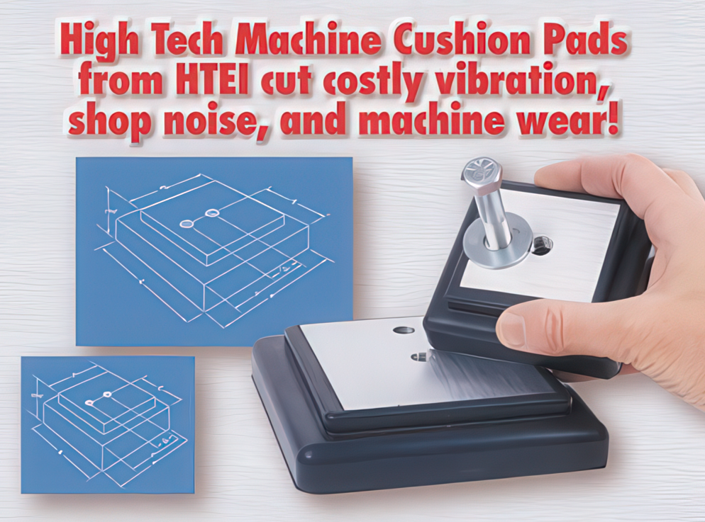 High Tech Machine Cushion Pads | Vibration Control & Heavy Machinery ...