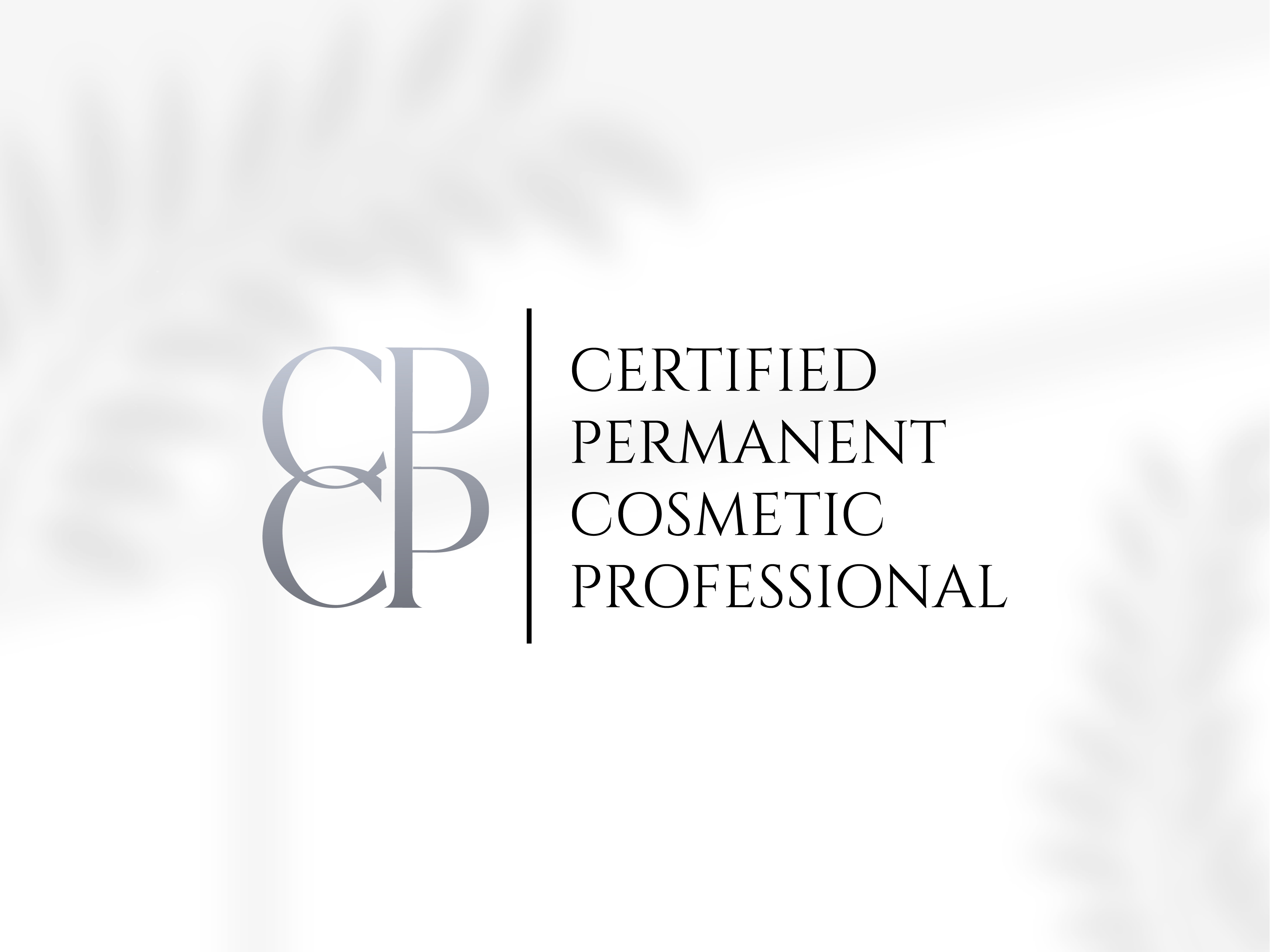 Certified Permanent Cosmetic Professional Designation