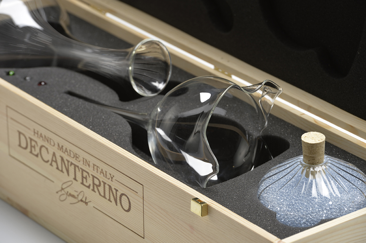 DECANTERINO by Wine Design | The first wine and spirits dynamo system