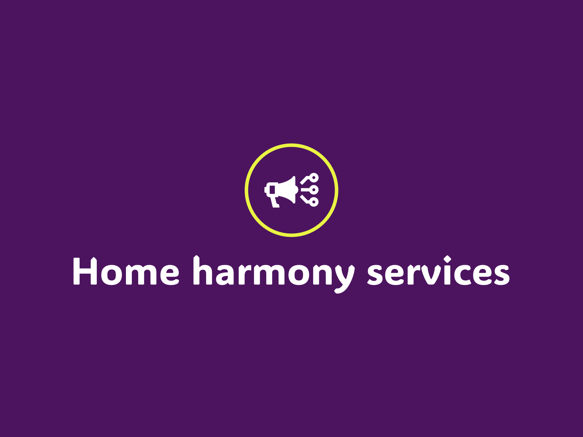 Home Harmony Services | Social Media Marketing for Home Improvement