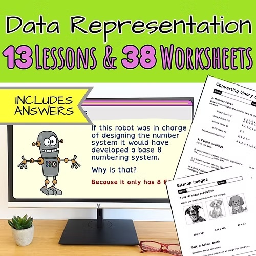 Binary & Data Representation Lessons