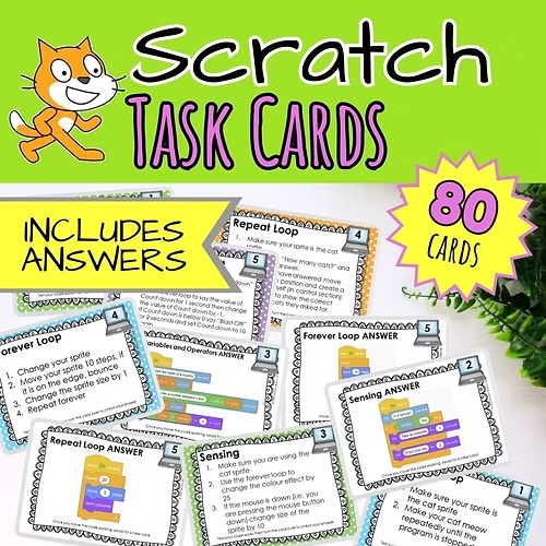 Scratch Task Cards