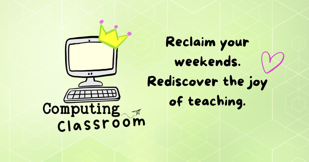 Computing Resources for Teachers | Computing Classroom