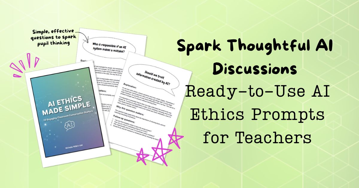 AI Ethics Unpacked: Ready-to-Use Questions for Your Classroom