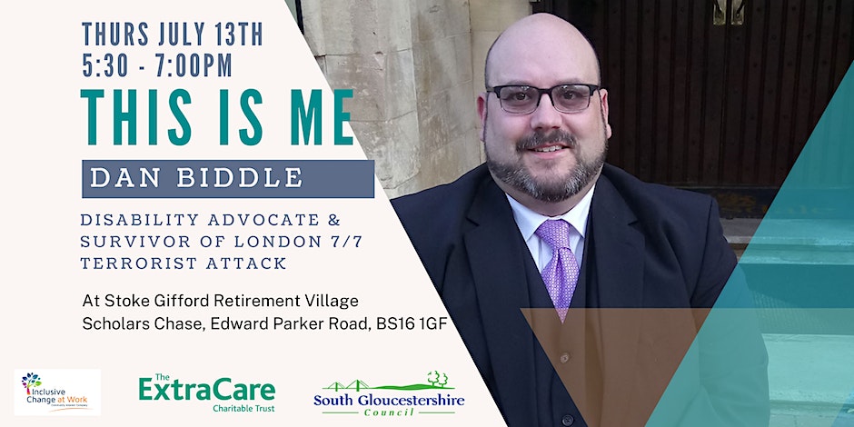 5 things to learn from Daniel Biddle, disability advocate & 7/7 survivor