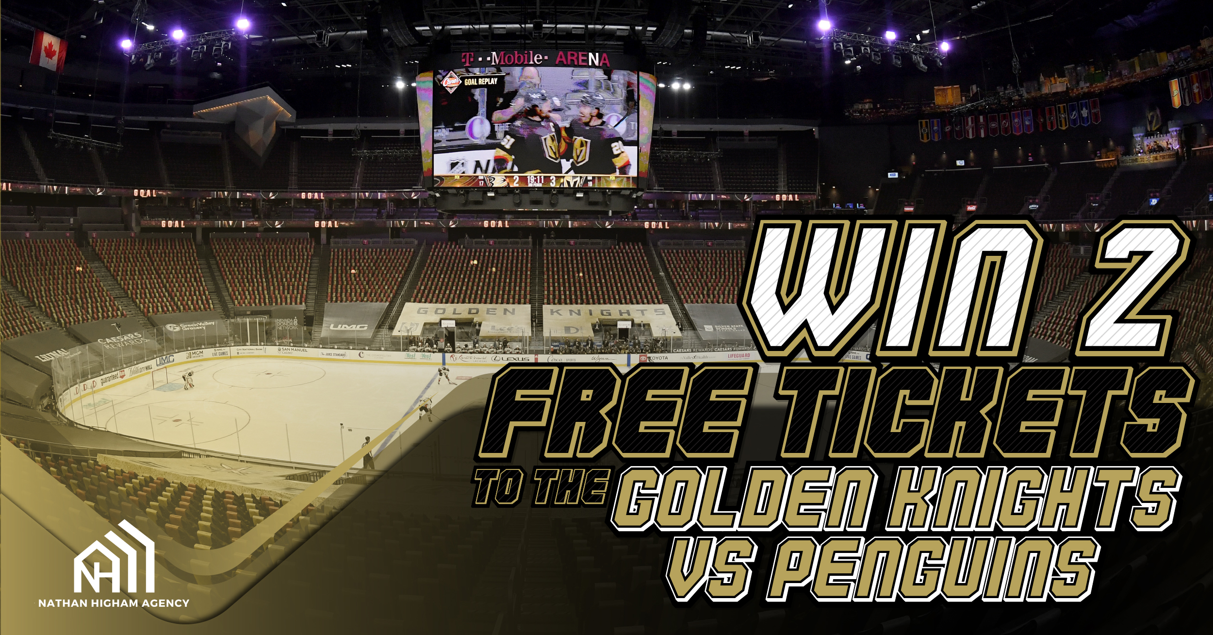 Giveaway: Win 2 Tickets to the Golden Knights vs Penguins