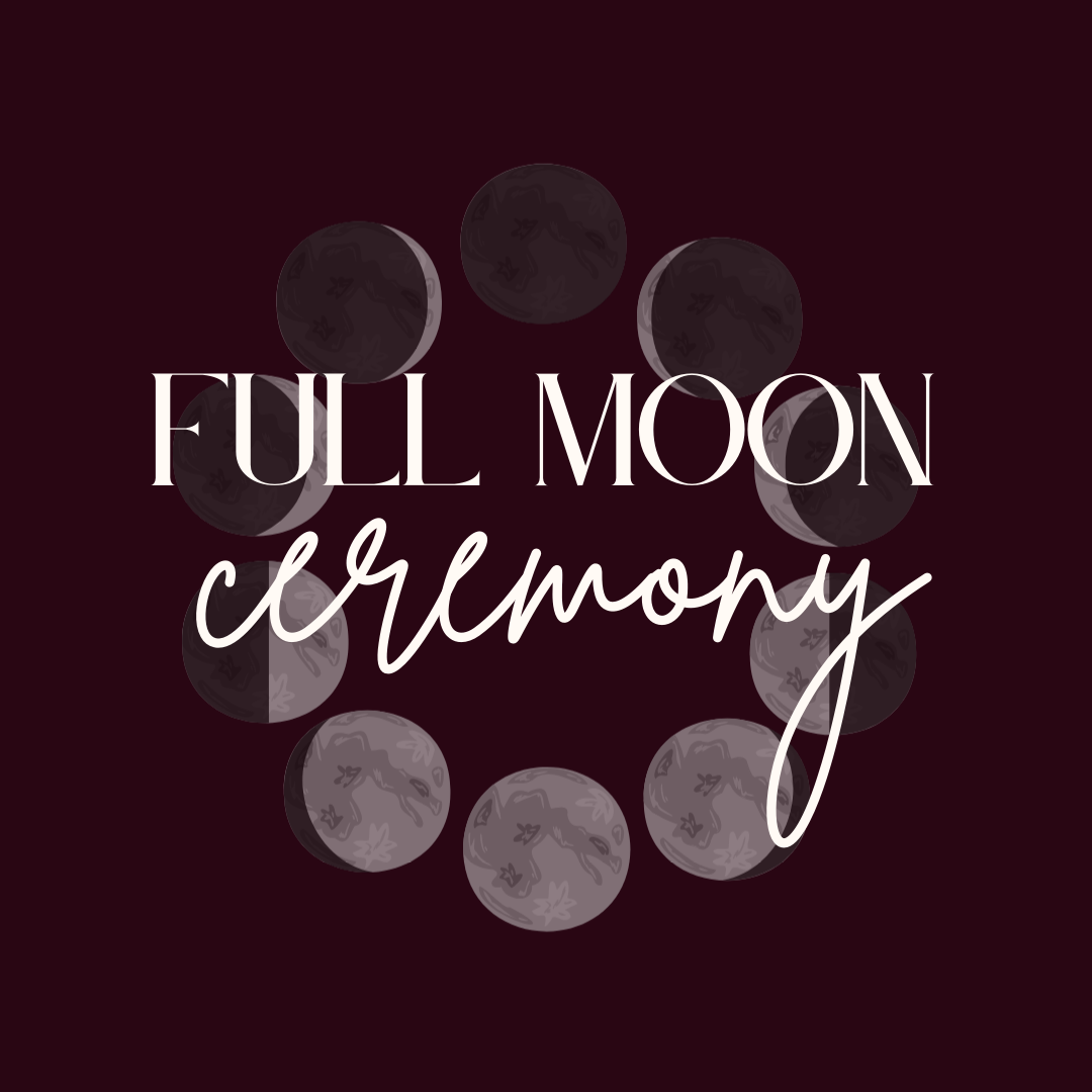 full moon ceremony with Ellie McMillan