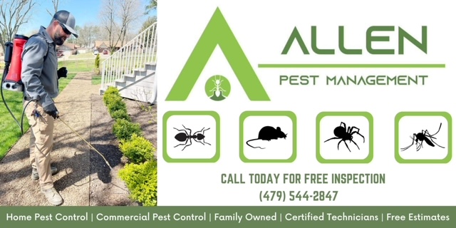 Allen Pest Management | Local Pest Control Experts in Northwest Arkansas