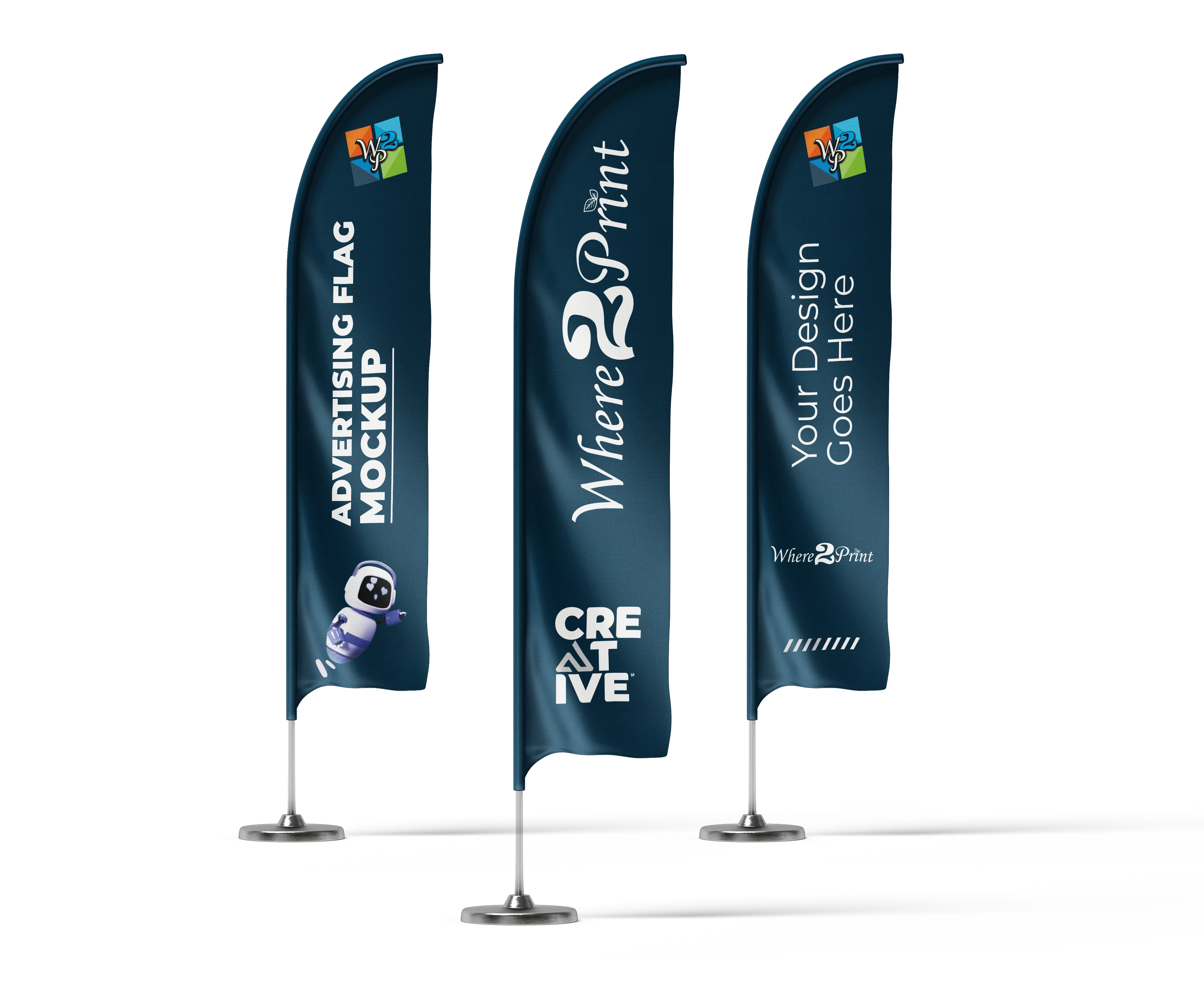 Advertising Flags - Starting at $150 - Double-sided | Where2Print
