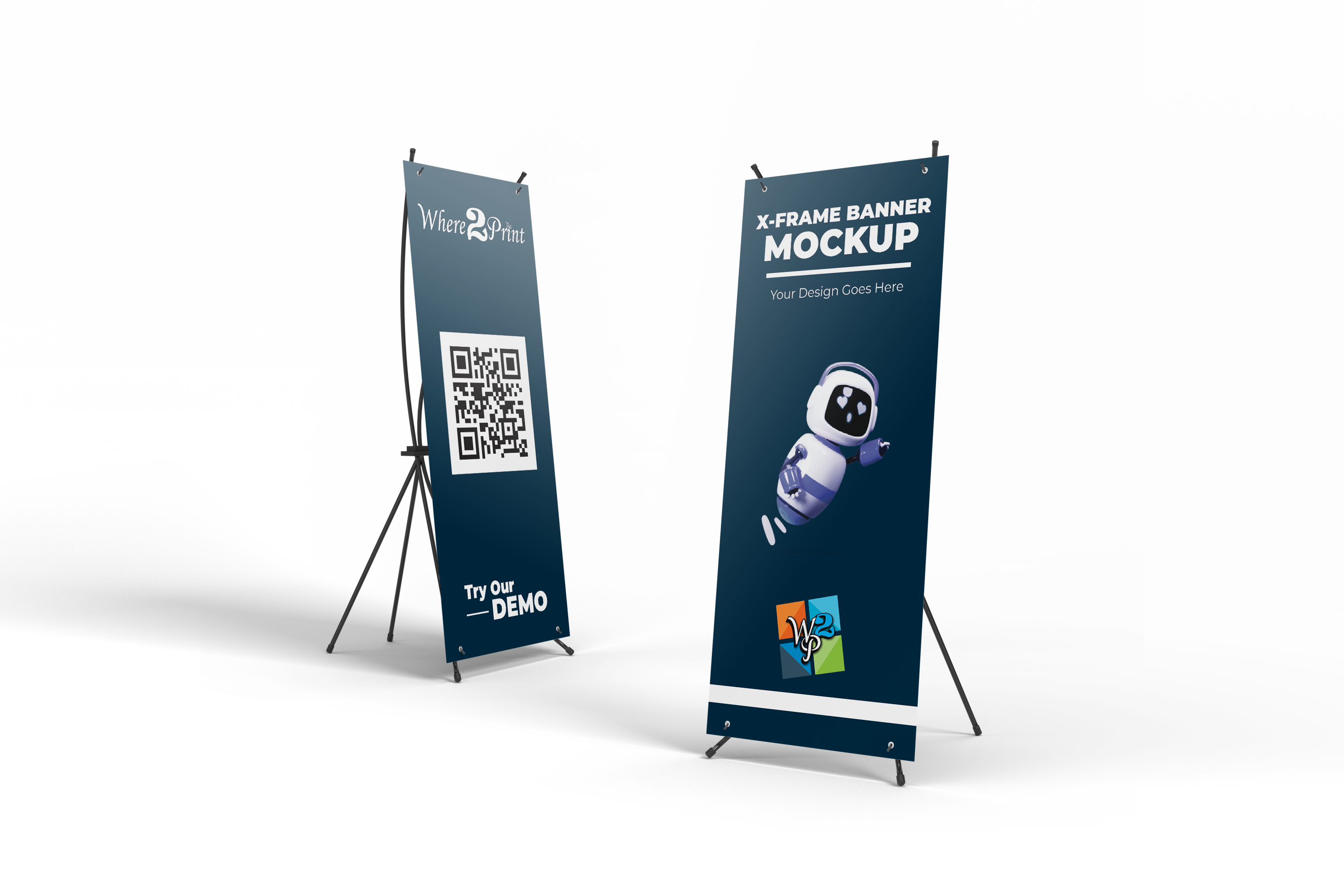 Portable X-Frame Banners | Stand-Up Graphics | Where2Print
