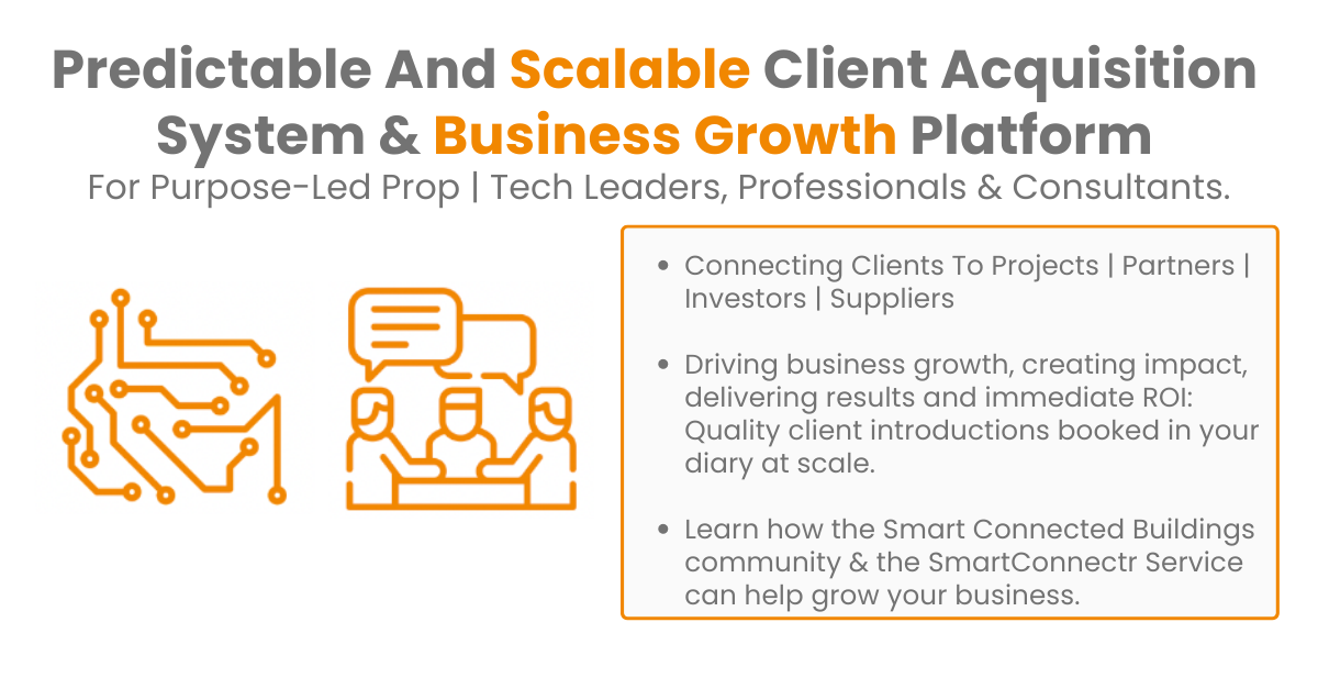 For Purpose-Led Prop | Tech Leaders, Professionals & Consultants.