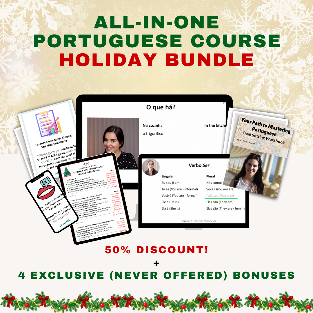 All-In-One Portuguese Course Holiday Bundle 2024