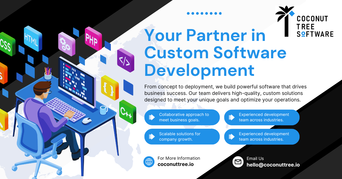 Custom Software & App Development | Coconut Tree Software