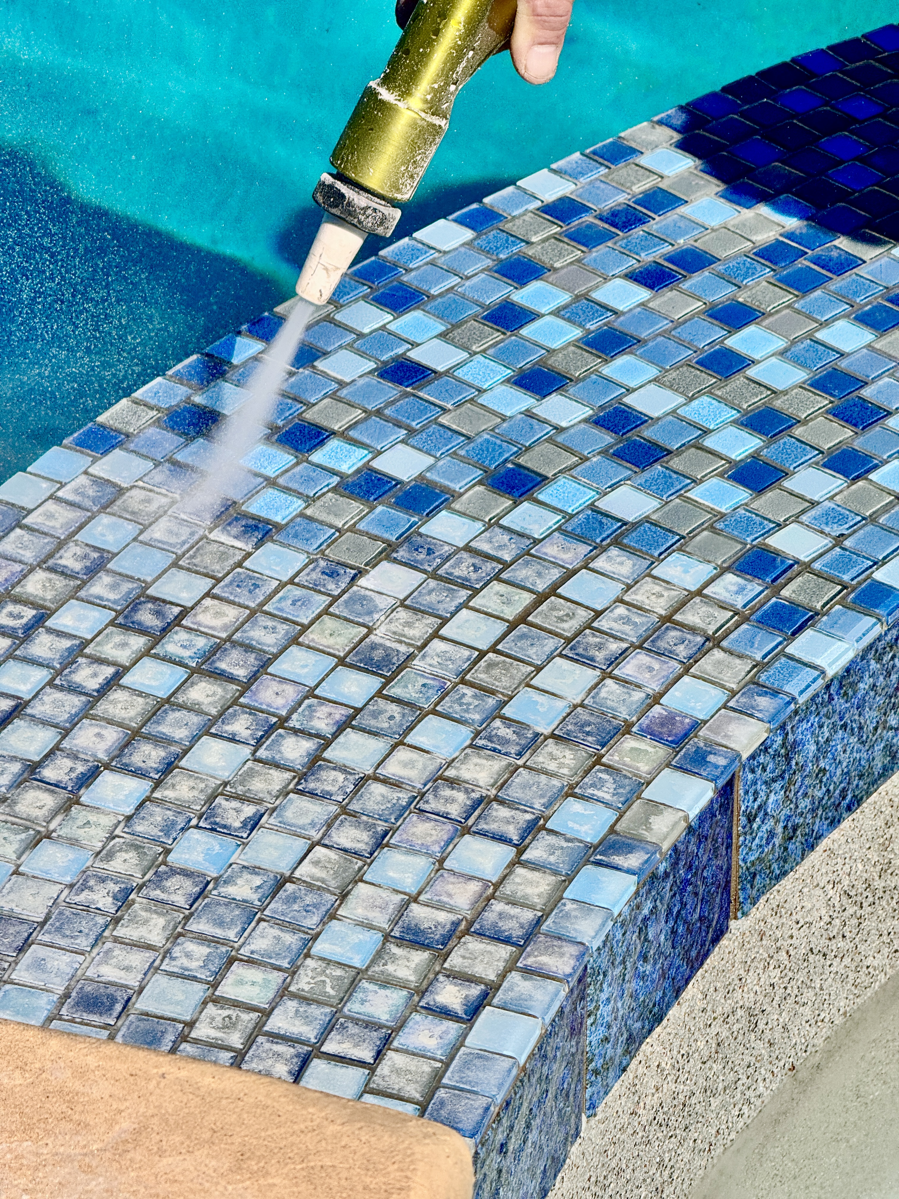 Generations Pool Tile Restoration | Shasta County, California
