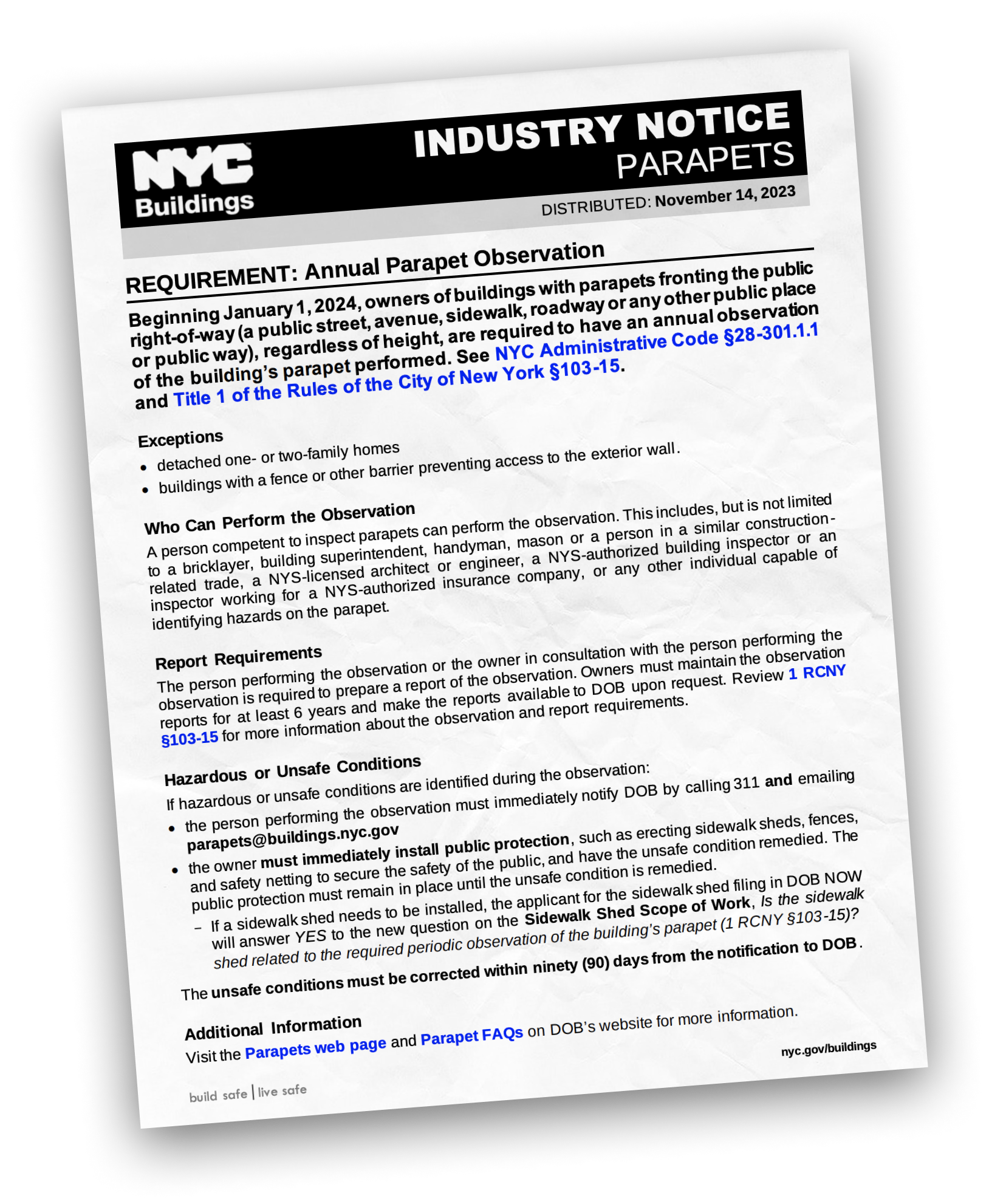 Act Fast: Secure Your Property’s Compliance with Expert Parapet ...