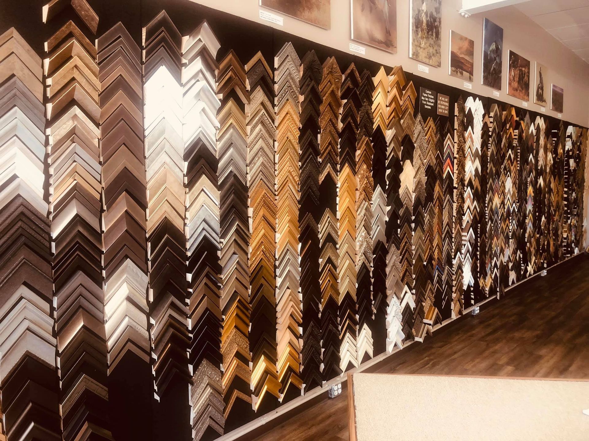Custom Picture Framing Amarillo TX | The Right Angle Picture Framing