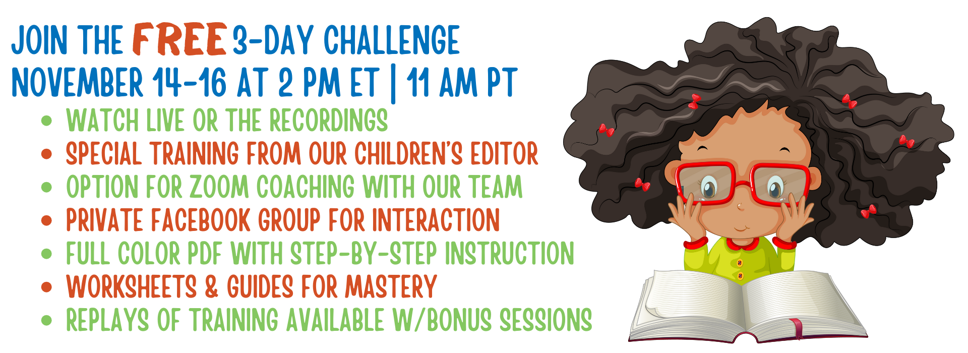 Write a Children's Book 3-Day Challenge