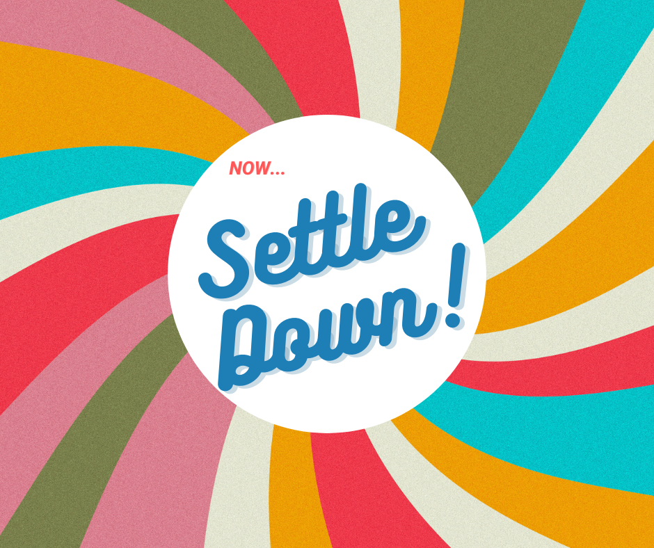 Now Settle Down Homepage