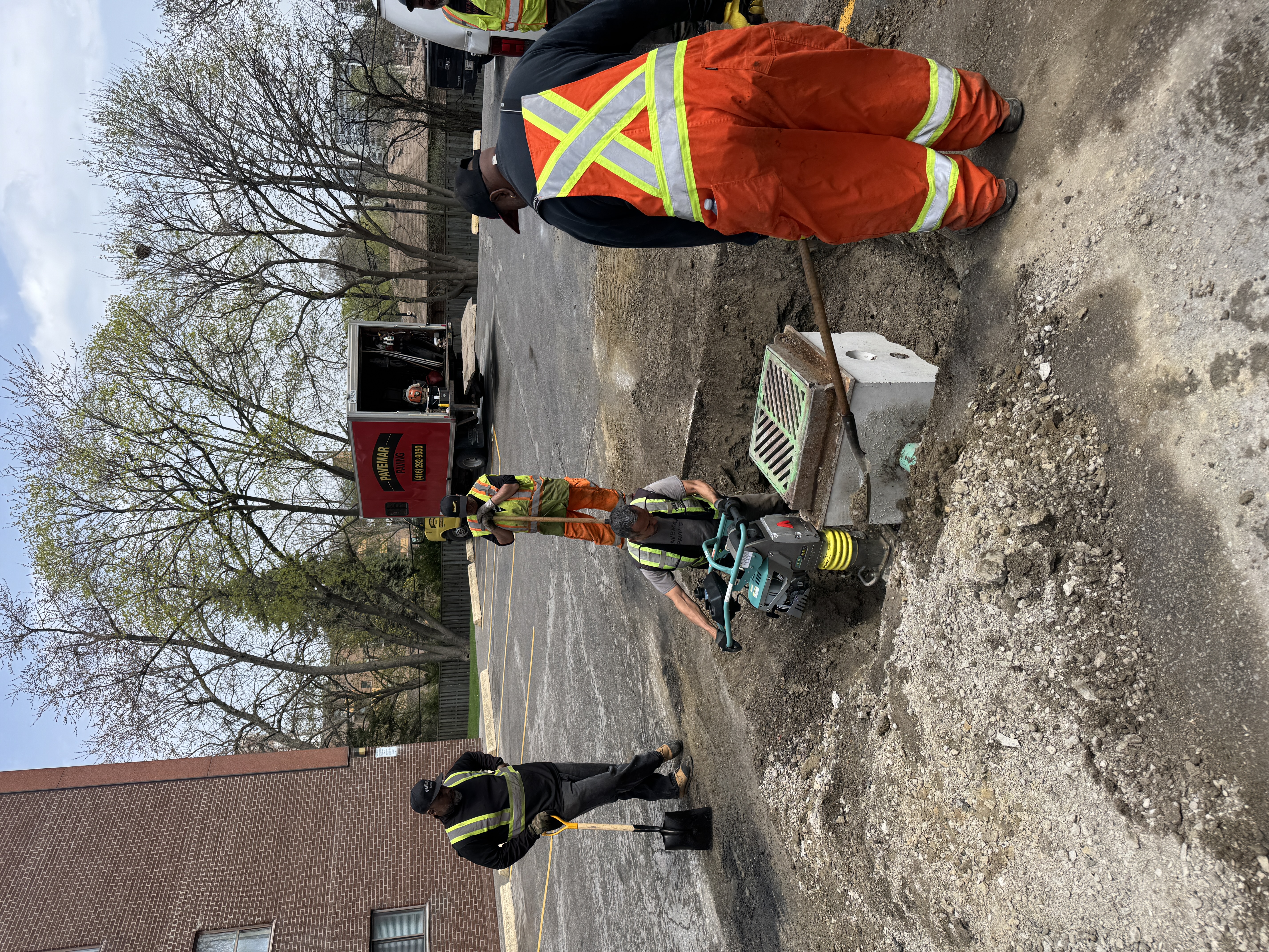 How to Repair a Broken Parking Lot Catch Basin