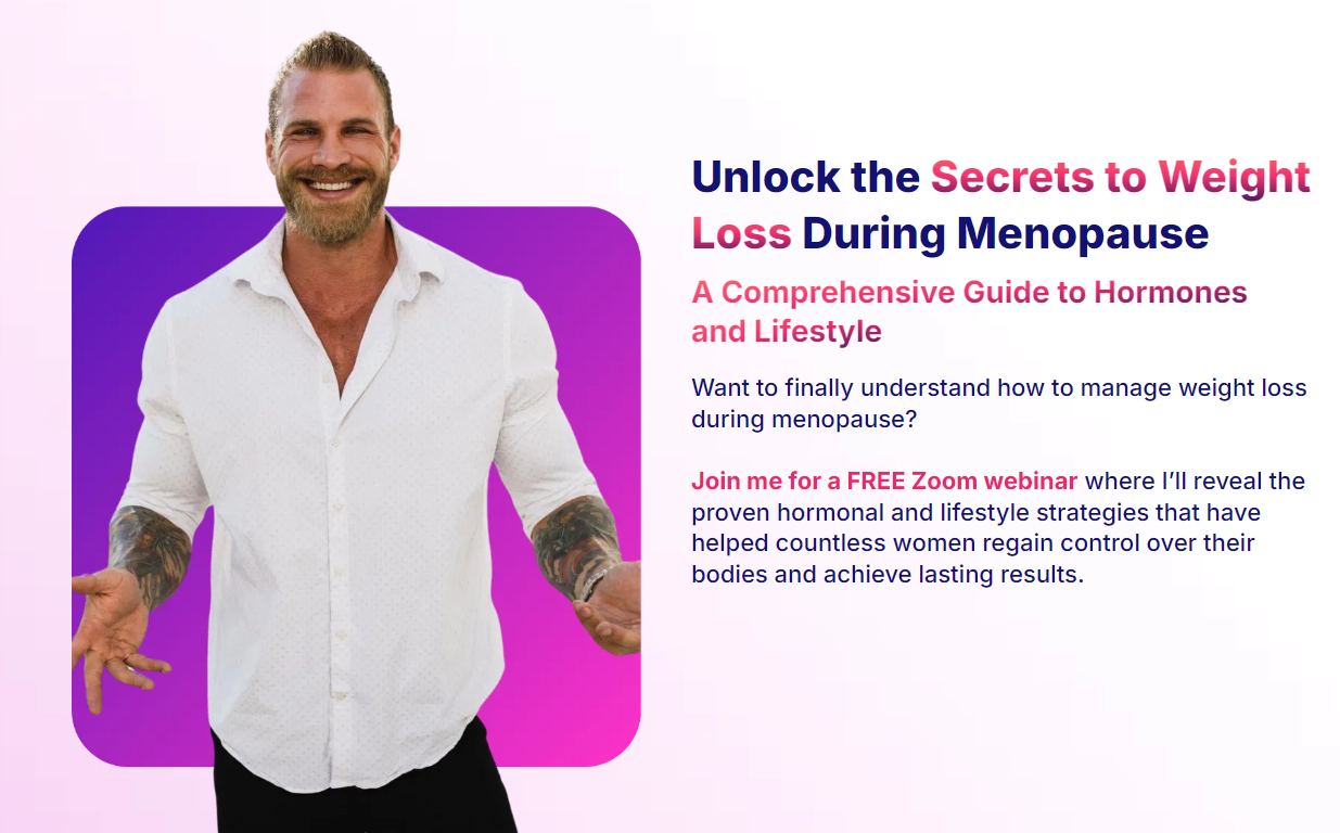 FREE WEBINAR: Unlock the Secrets to Weight Loss During Menopause