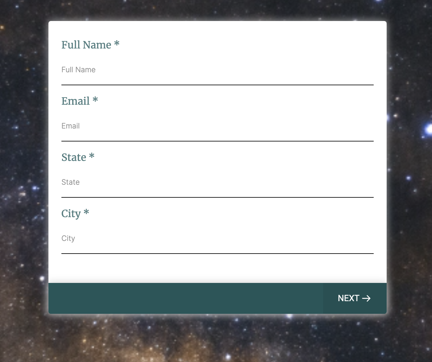 Growing Church Intake Form