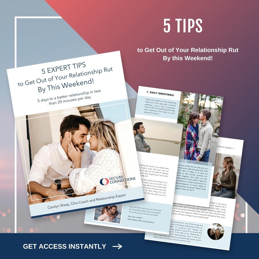 5 Tips to Get Out of Your Relationship Rut This Weekend