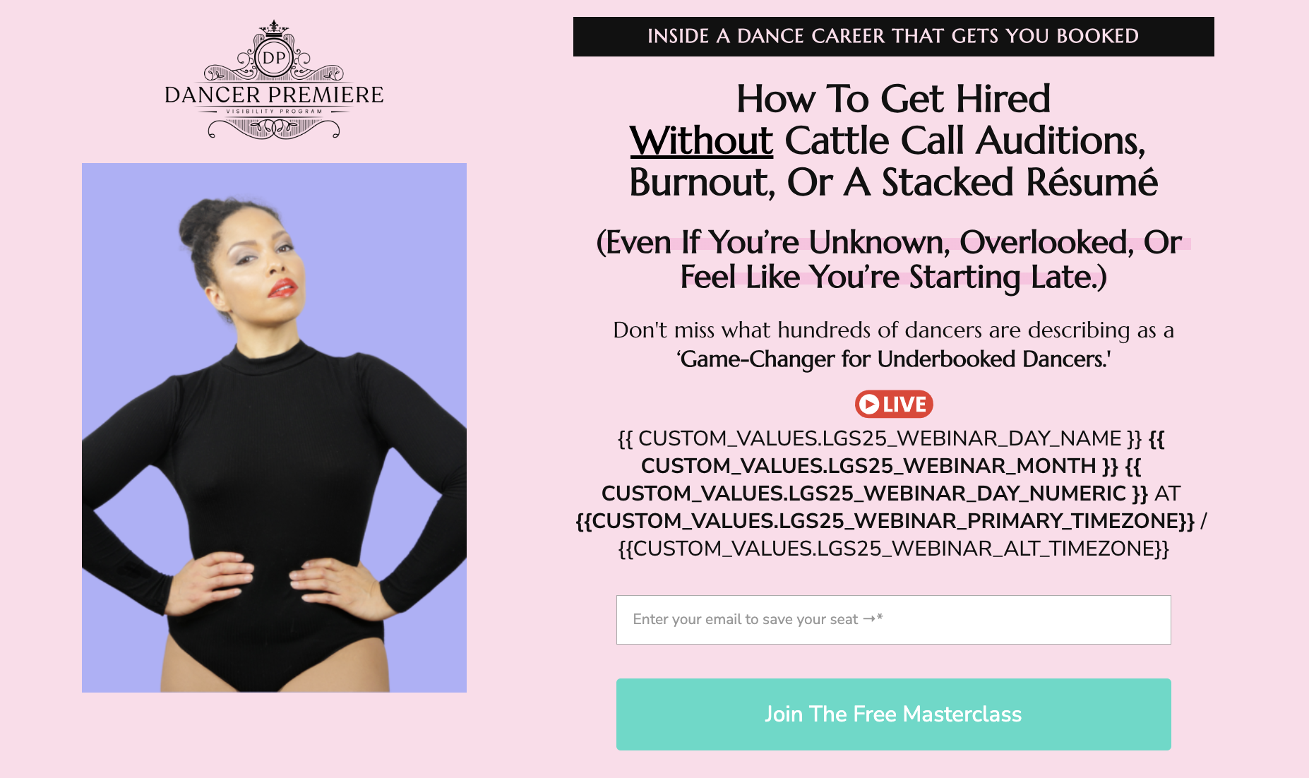 Breakthrough Dancer's Roadmap