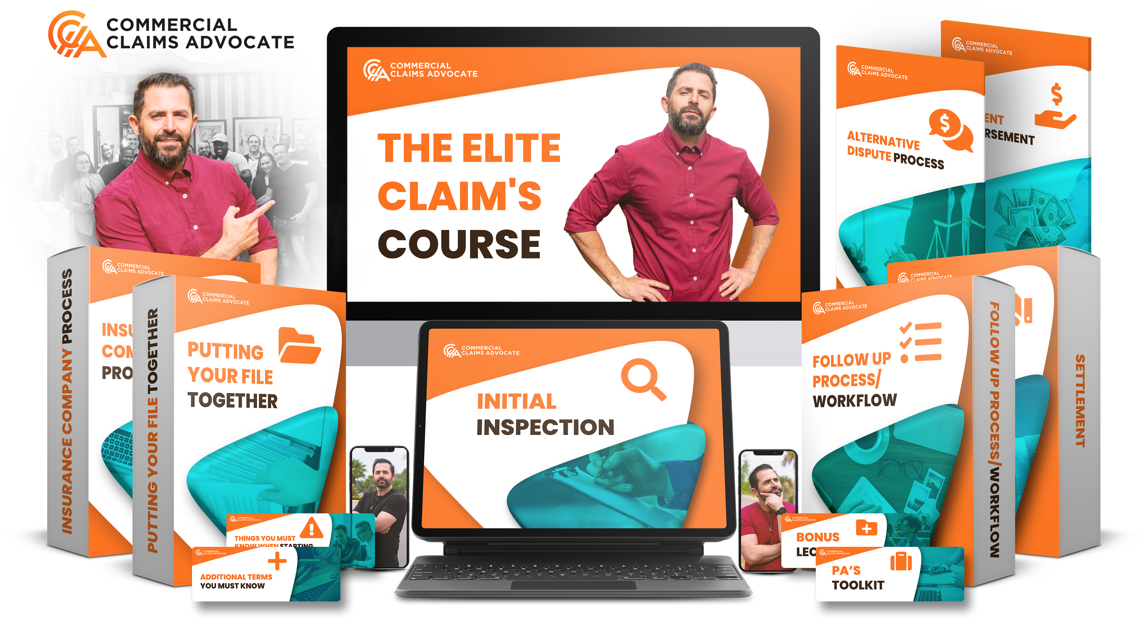Commercial Claims Advocates | The Elite Claims Course Order Form