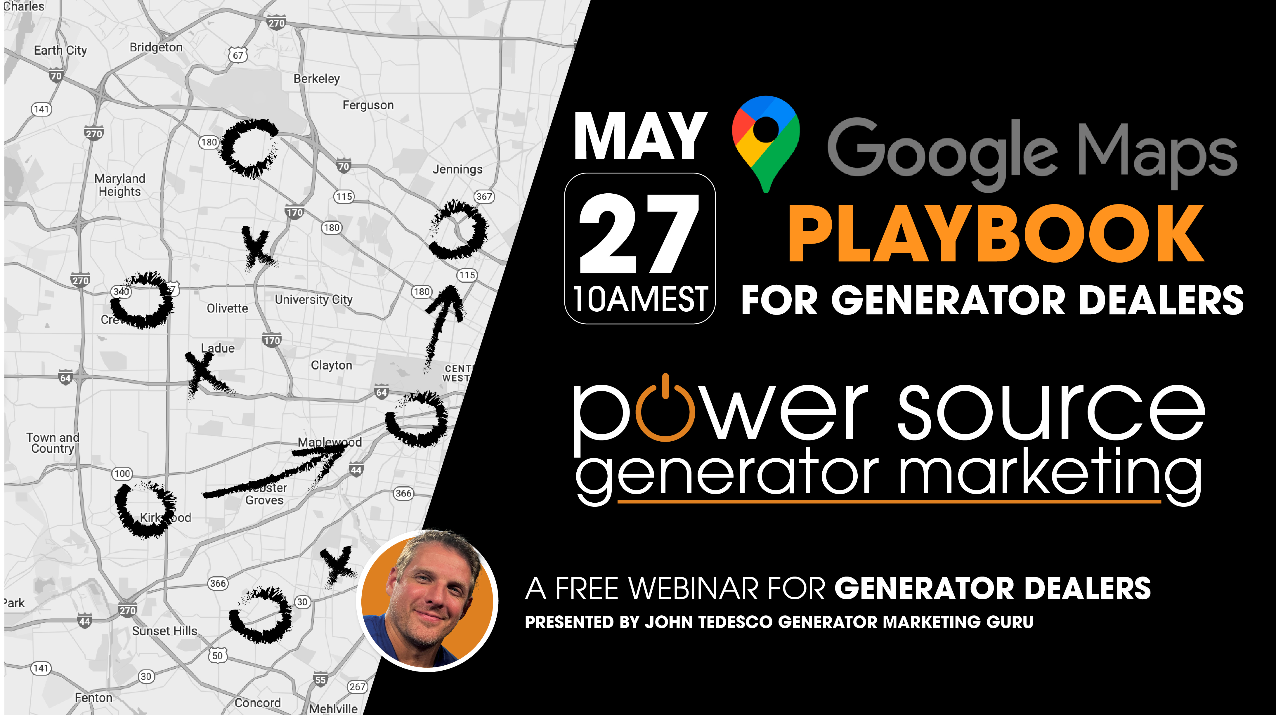Webinar - The Google Maps Playbook for Generator Dealers