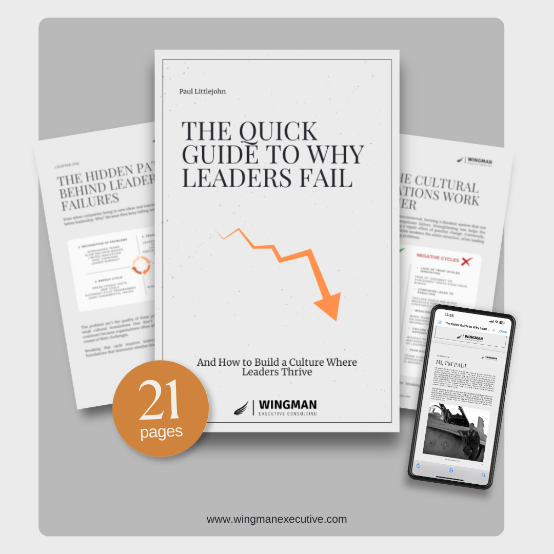 FREE eBook - The Quick Guide to Why Leaders Fail