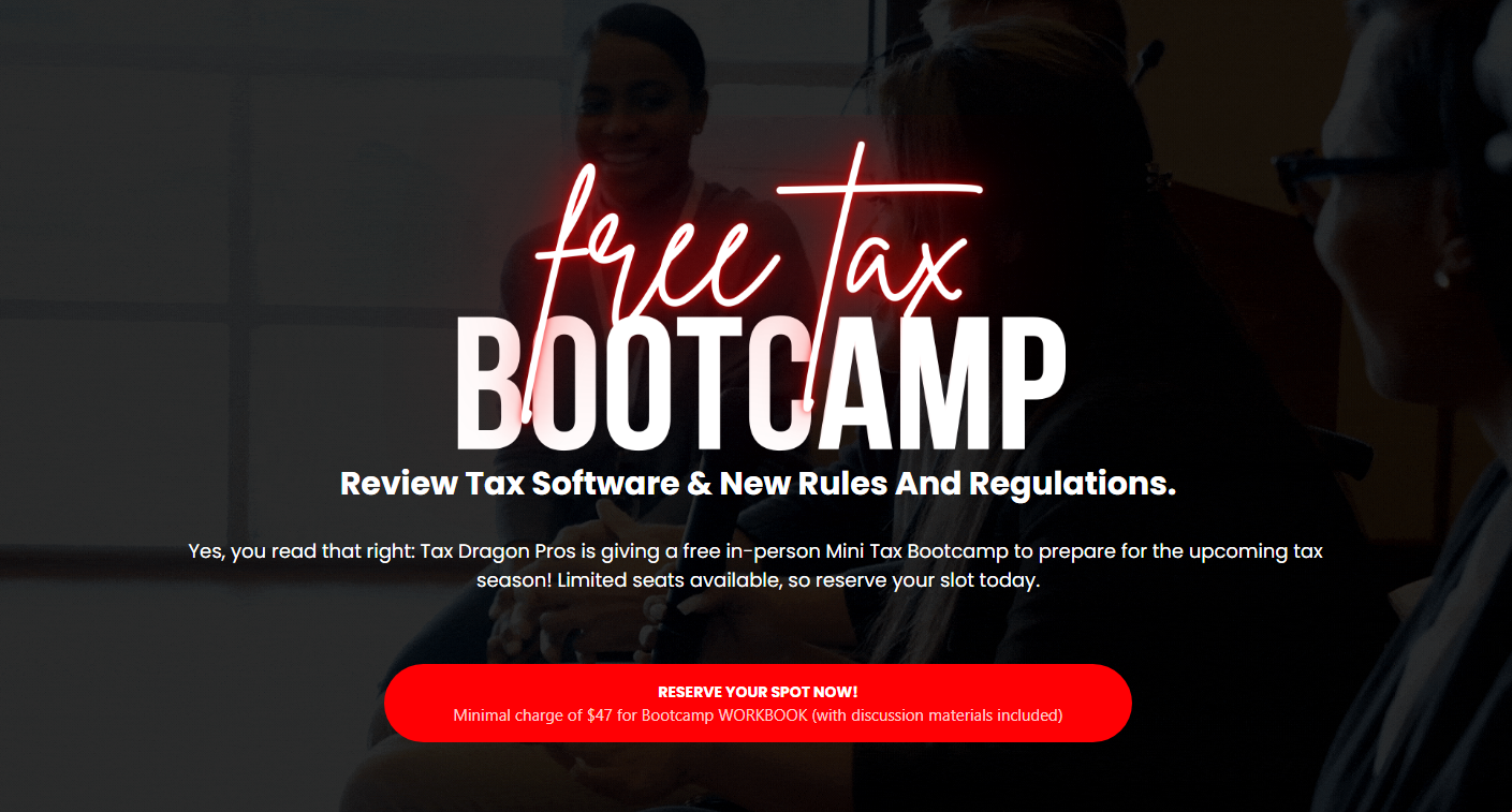 Free Tax Mini Bootcamp