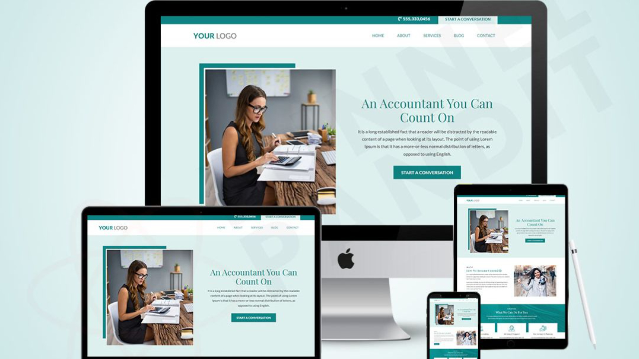 Accounting Firm CPA Website Templates for GHL