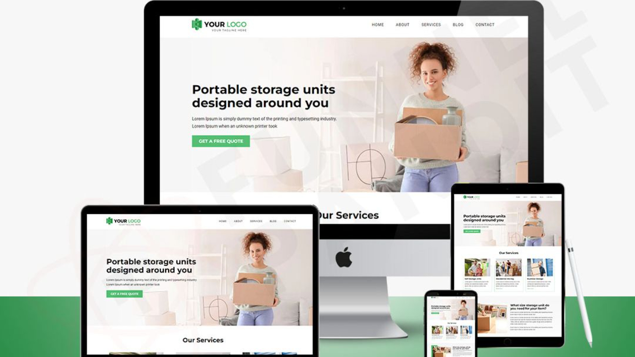 Buy Self Storage Center GHL Website Templates