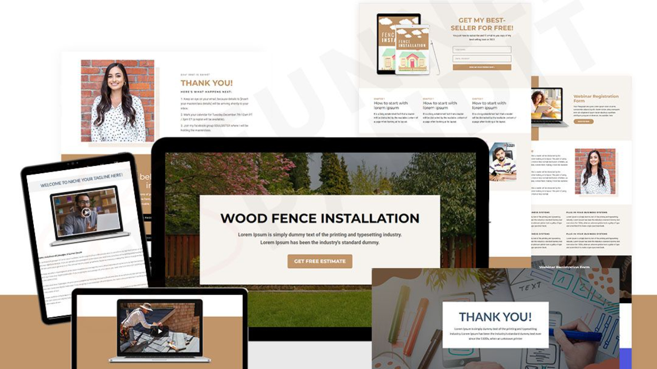 GHL Templates for Fence Installation Funnels